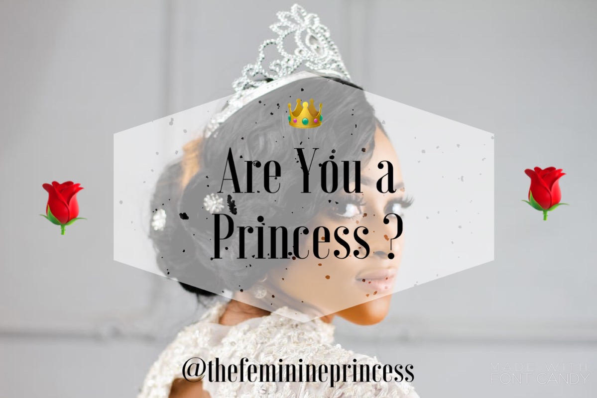Are You a “Princess”? | The Feminine Princess